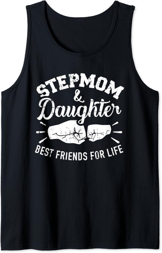 Stiefmutter und Tochter beste Freunde fürs Leben Tank Top : Amazon.de: Fashion